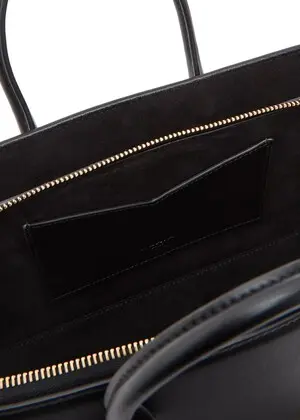 Alaïa Delta Small Leather Top Handle Bag