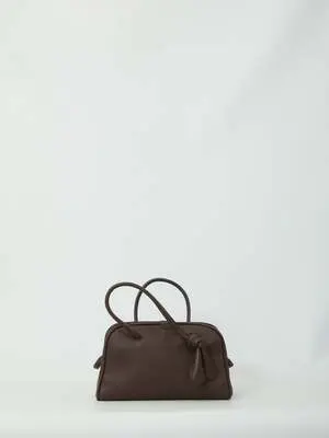 Jacquemus Petite Travel Tote For - Darkbrown