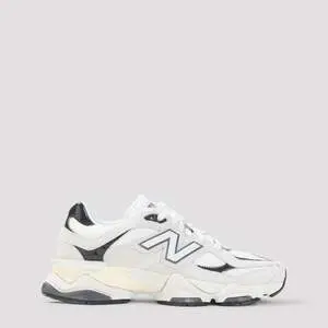 NEW BALANCE 9060 Suede Lace-up Sneakers - White