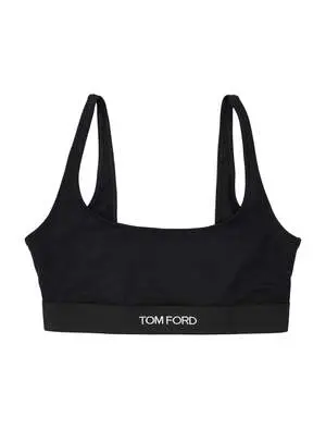 TOM FORD Black Modal Blend Tank Top