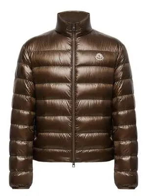 Moncler Down-filled Micro Ripstop Water-repellent Coat With Drawstring Hem