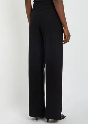 Eileen Fisher Wide-leg Stretch-woven Trousers