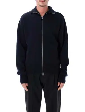 Extreme Cashmere Zip Front Cashmere Sweater - Blu