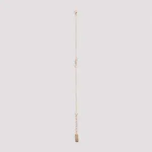 Saint Laurent Chaine Mini Bracelet In Brass