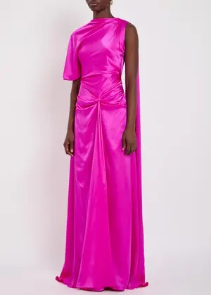 ROKSANDA Cascading Silk Gown