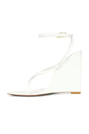 Retrofete Namby Wedge Sandal - White