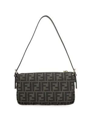 Fendi Ff Jacquard Small Shoulder Bag