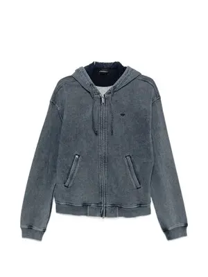 Emporio Armani Logo Cotton Hoodie
