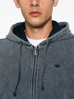 Emporio Armani Logo Cotton Hoodie