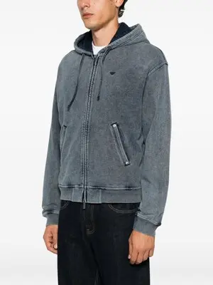 Emporio Armani Logo Cotton Hoodie