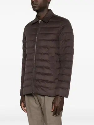Herno Quilted Down Jacket - Brown
