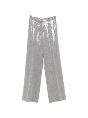 Ermanno Scervino Sequined Houndstooth Trousers