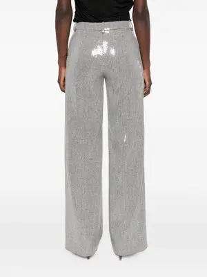Ermanno Scervino Sequined Houndstooth Trousers
