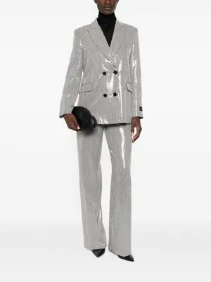 Ermanno Scervino Sequined Double-breasted Jacket
