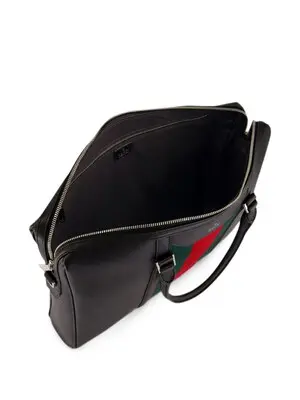 Gucci Mega Web Trademark Briefcase