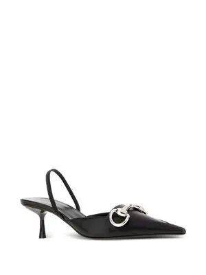 Gucci Boulevard Leather Pumps