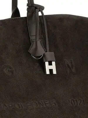 Hogan Address Medium Leather Tote Bag