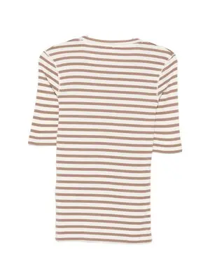 Closed Cotton Blend Striped T-shirt