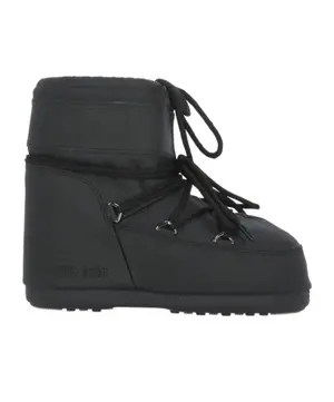 Moon Boot Lace Up Snow Boots - Black