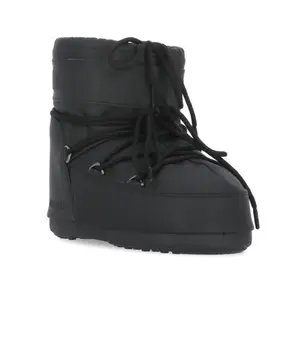Moon Boot Lace Up Snow Boots - Black