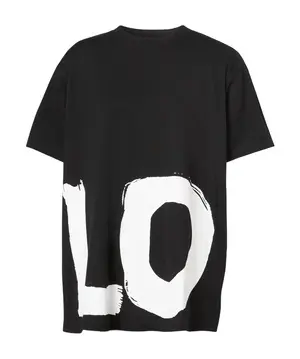 Burberry Love Print Oversized T-shirt