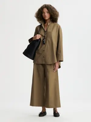 BY MALENE BIRGER Luisa High-waist Trousers - Hunt