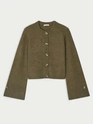 BY MALENE BIRGER Cierrou Soft Cardigan - Hunt