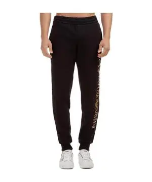 Emporio Armani Ea7 Logo-printed Tapered Track Pants