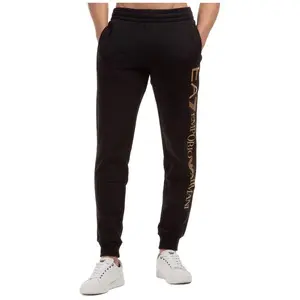 Emporio Armani Ea7 Logo-printed Tapered Track Pants
