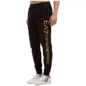 Emporio Armani Ea7 Logo-printed Tapered Track Pants
