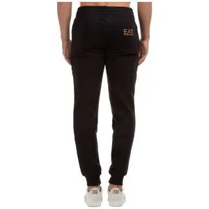 Emporio Armani Ea7 Logo-printed Tapered Track Pants