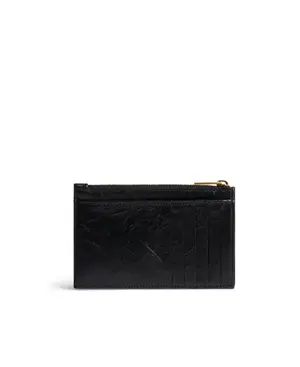 Balenciaga Crush Long Coin And Card Holder