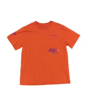 Chrome Hearts Pattern Printed T-shirt - Orange