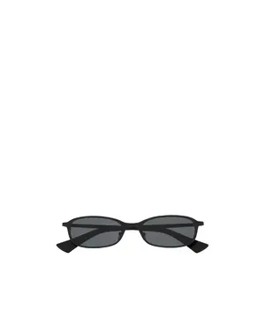 Saint Laurent Oval Sunglasses - Black