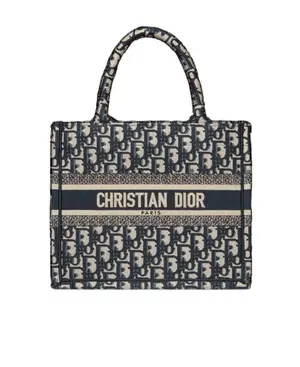Dior Small Book Tote - Black