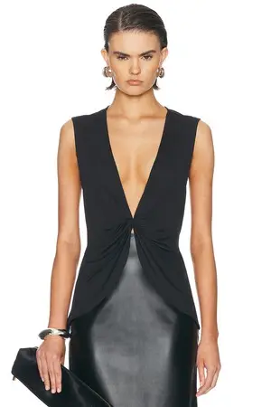 EAVES Emil Top - Black