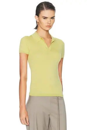 EAVES Emaw Knit Polo