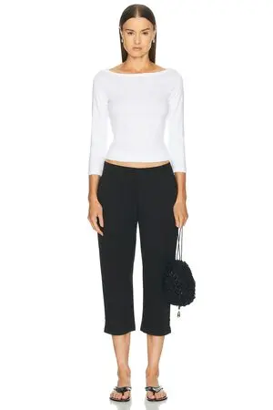 FLORE FLORE Steffi Tee - White