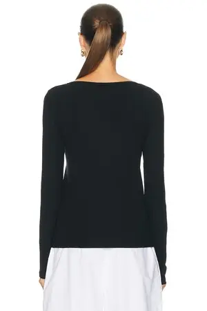 DEIJI STUDIOS Asymmetrical Shoulder Tie Top