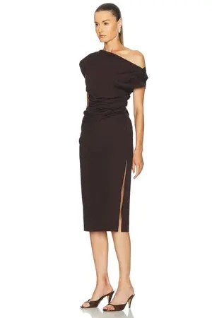 A.L.C. Nara Dress In Brown
