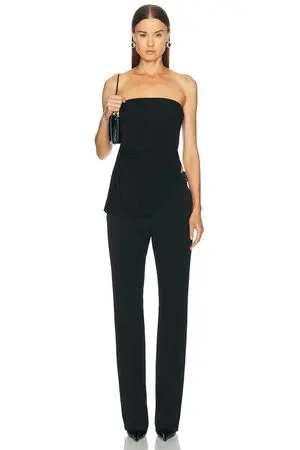 Helmut Lang Twist Tube Top - Black