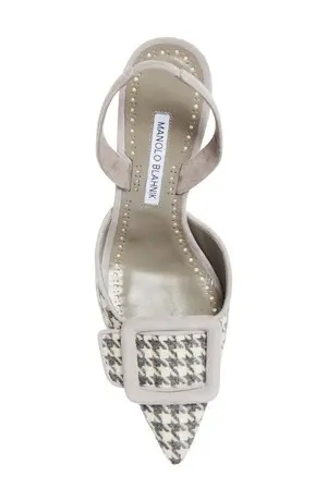 Manolo Blahnik Mayslibi Slingback Pumps