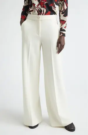 St. John Wide Leg Bottoms For Women