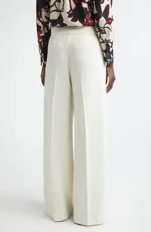 St. John Palais Wide Leg Stretch Trousers