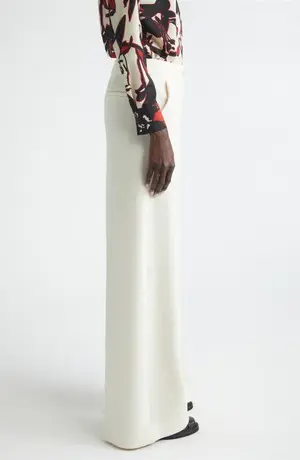 St. John Palais Wide Leg Stretch Trousers