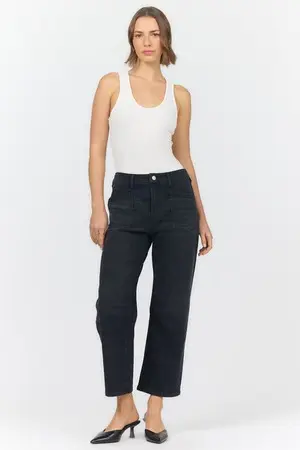DEAR JOHN Lasso Mid Rise Barrel Jeans