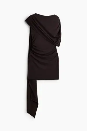 H&M Cape-detail Draped Dress