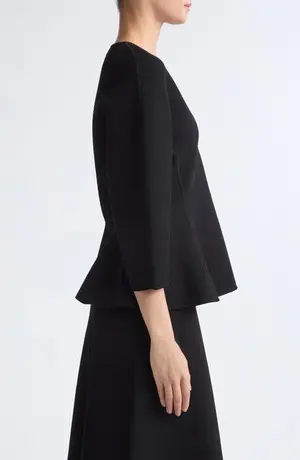 ASHLYN William V-neck Knit Blouse