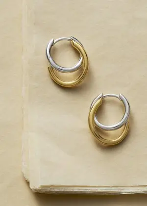 OTIUMBERG Small Spiralis Hoop Earrings