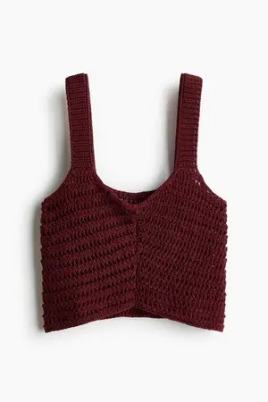 H&M Crochet-look Top